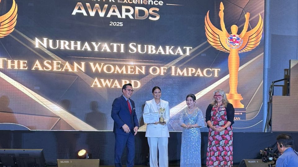 Nurhayati Subakat Sandang Anugerah ASEAN Women of Impact Award 2025