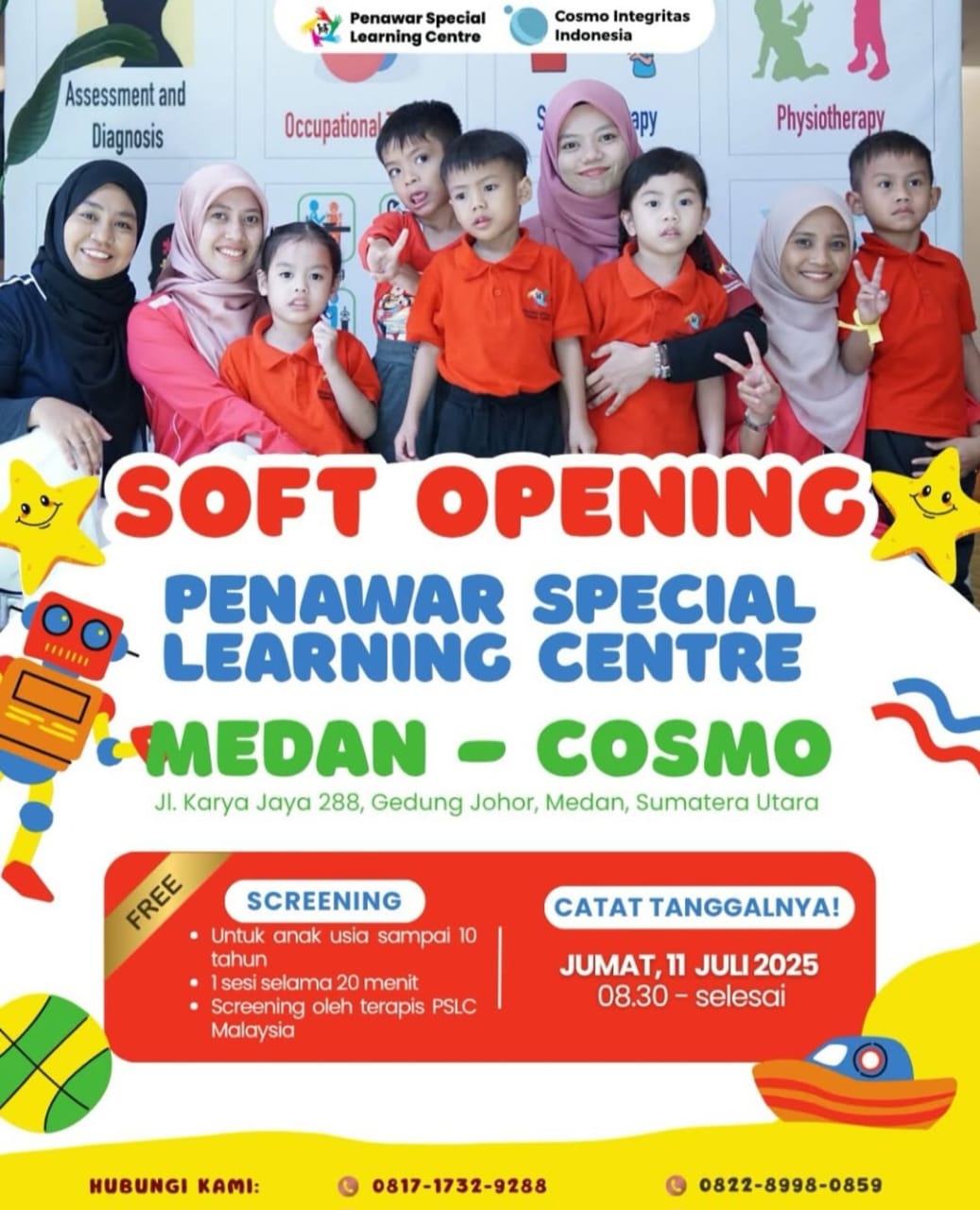 Soft Opening PSLC Hadir di Medan, Dukung Pendidikan Inklusif untuk Anak ...