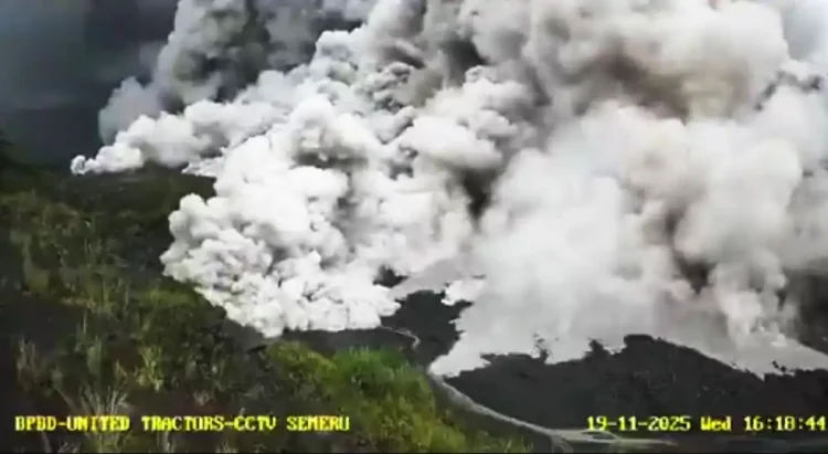 Erupsi Gunung Semeru 19 November 2025: Catatan Penting dan Riwayat Letusan
